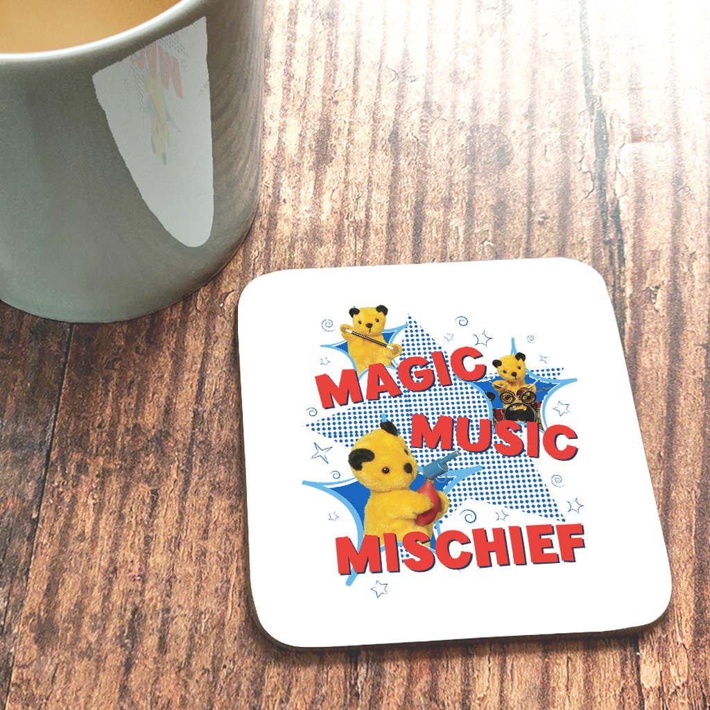 Sooty Magic Music Mischief Two Colour Mug & Coaster Set – Sooty's Shop