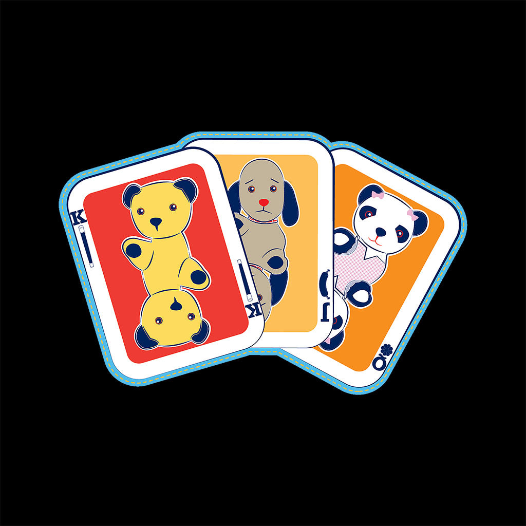 Sooty Playing Card Trio Men's T-Shirt | Sooty's Shop