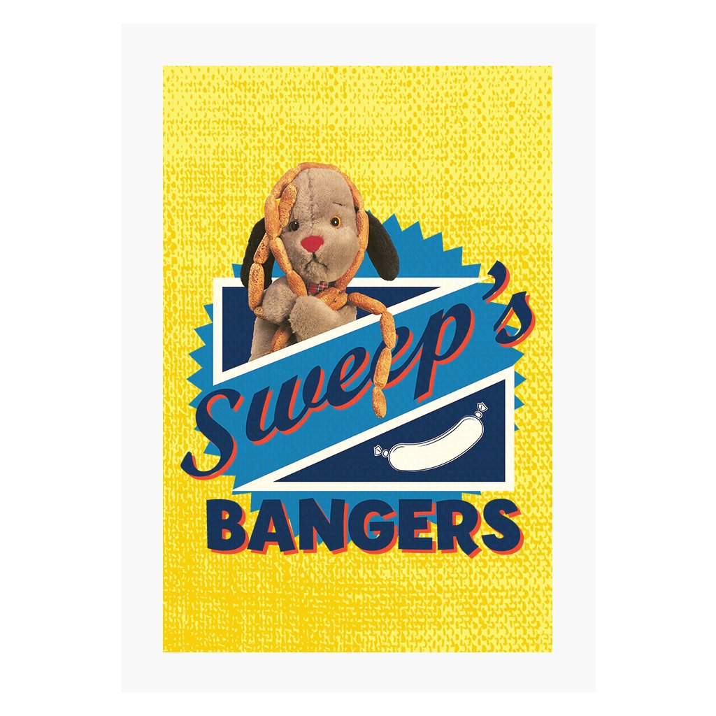 Sweep's Bangers A3 Print | Sooty's Shop