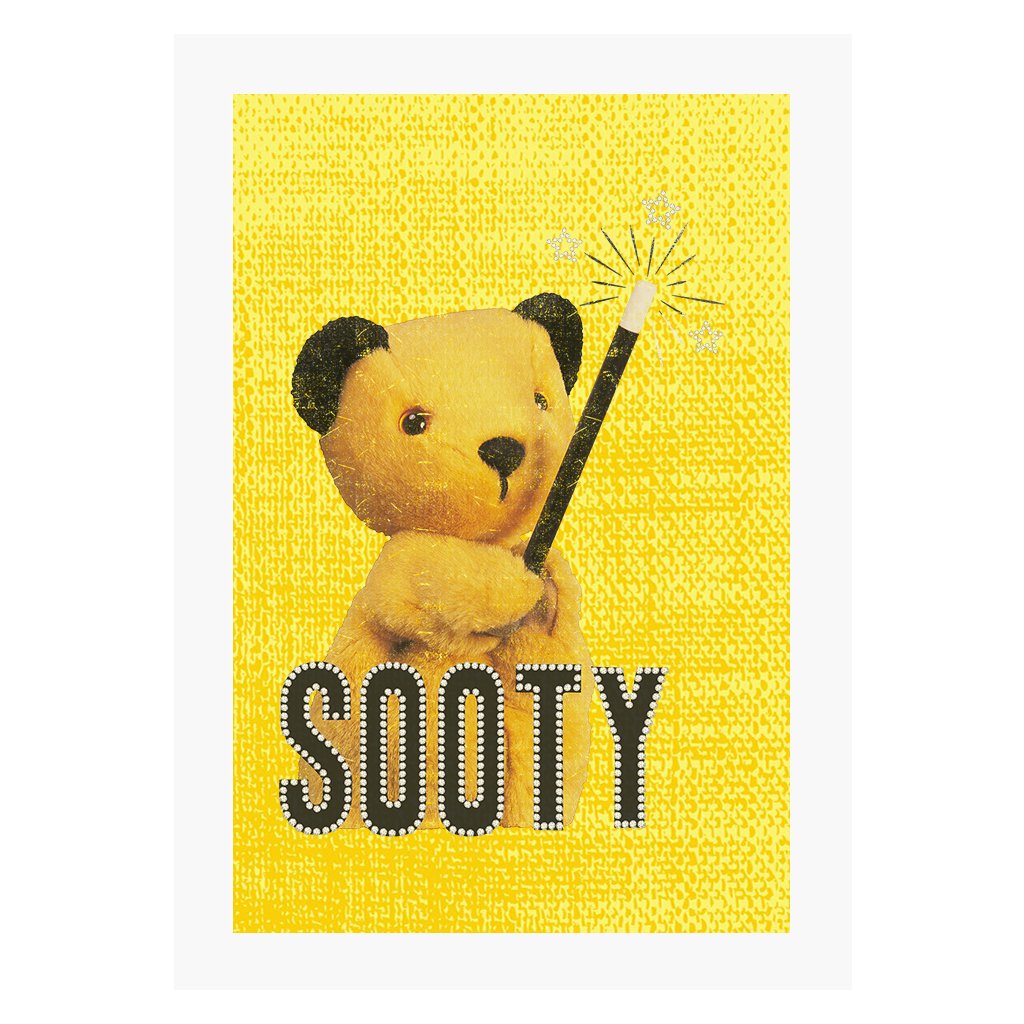 Sooty Magic Wand A3 Print | Sooty's Shop