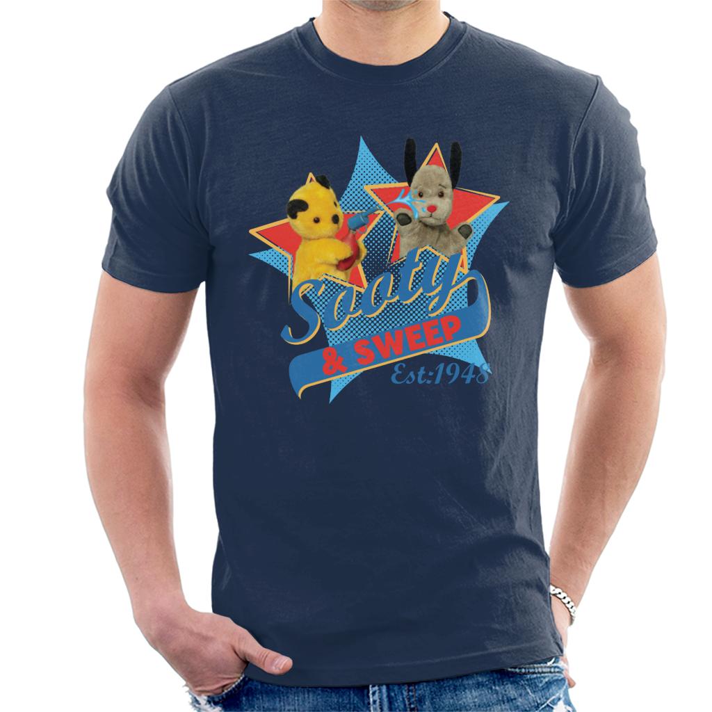 Sooty & Sweep Retro Water Sprayer Men's T-Shirt | Sooty's Shop